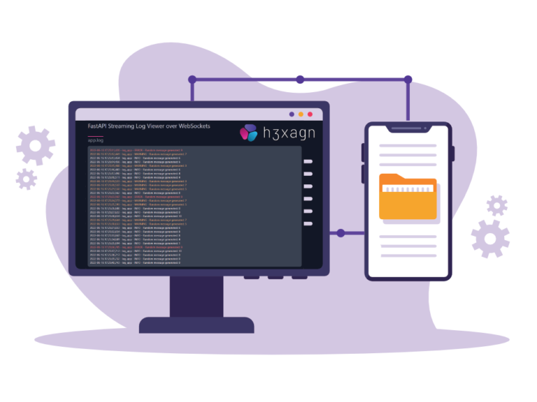 Create a streaming log viewer using FastAPI
