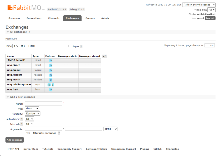 Streaming logs using RabbitMQ